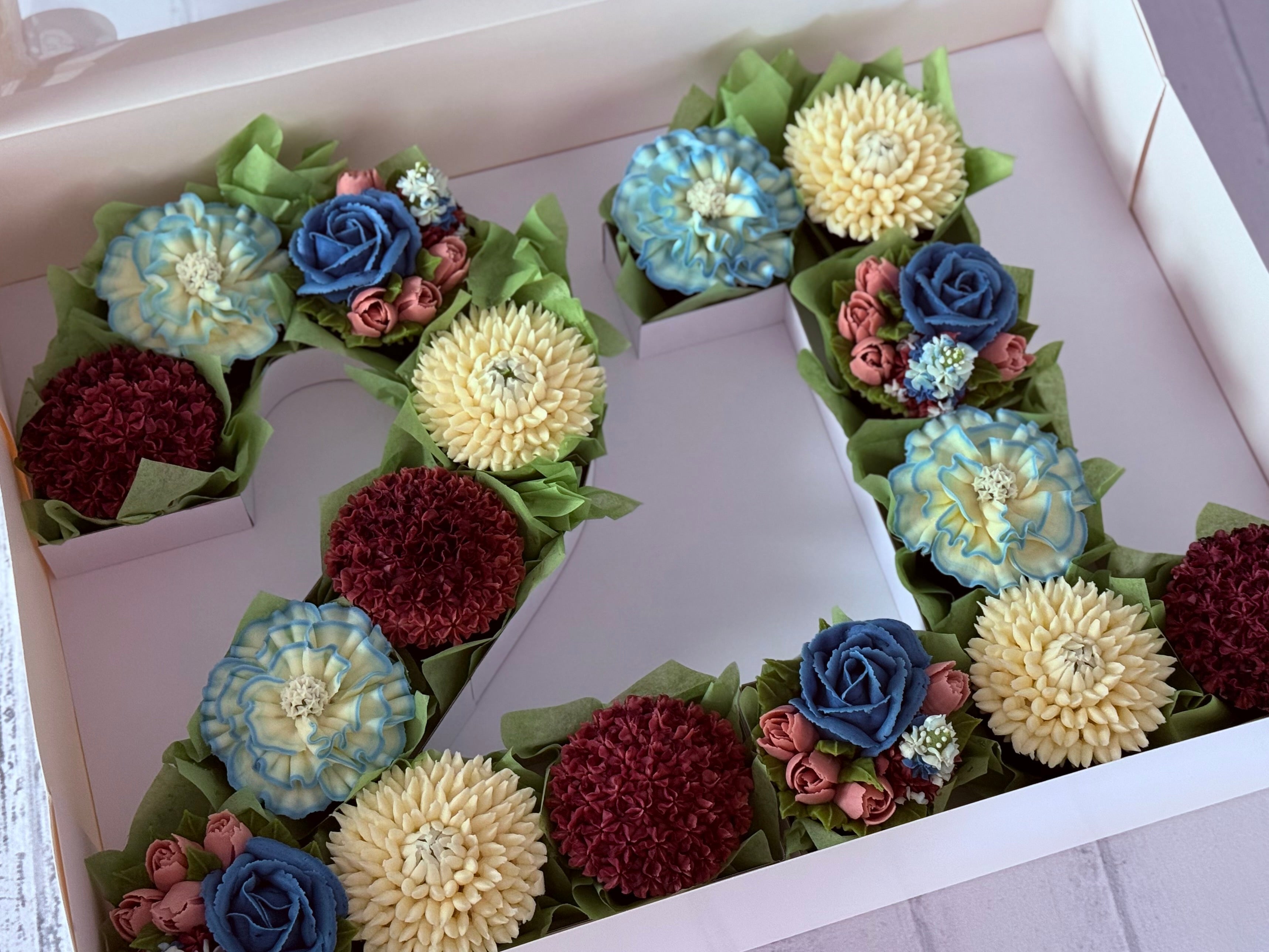 Cupcake Number Boxes | Birthday Cupcakes – Sweet Petal Cupcakes